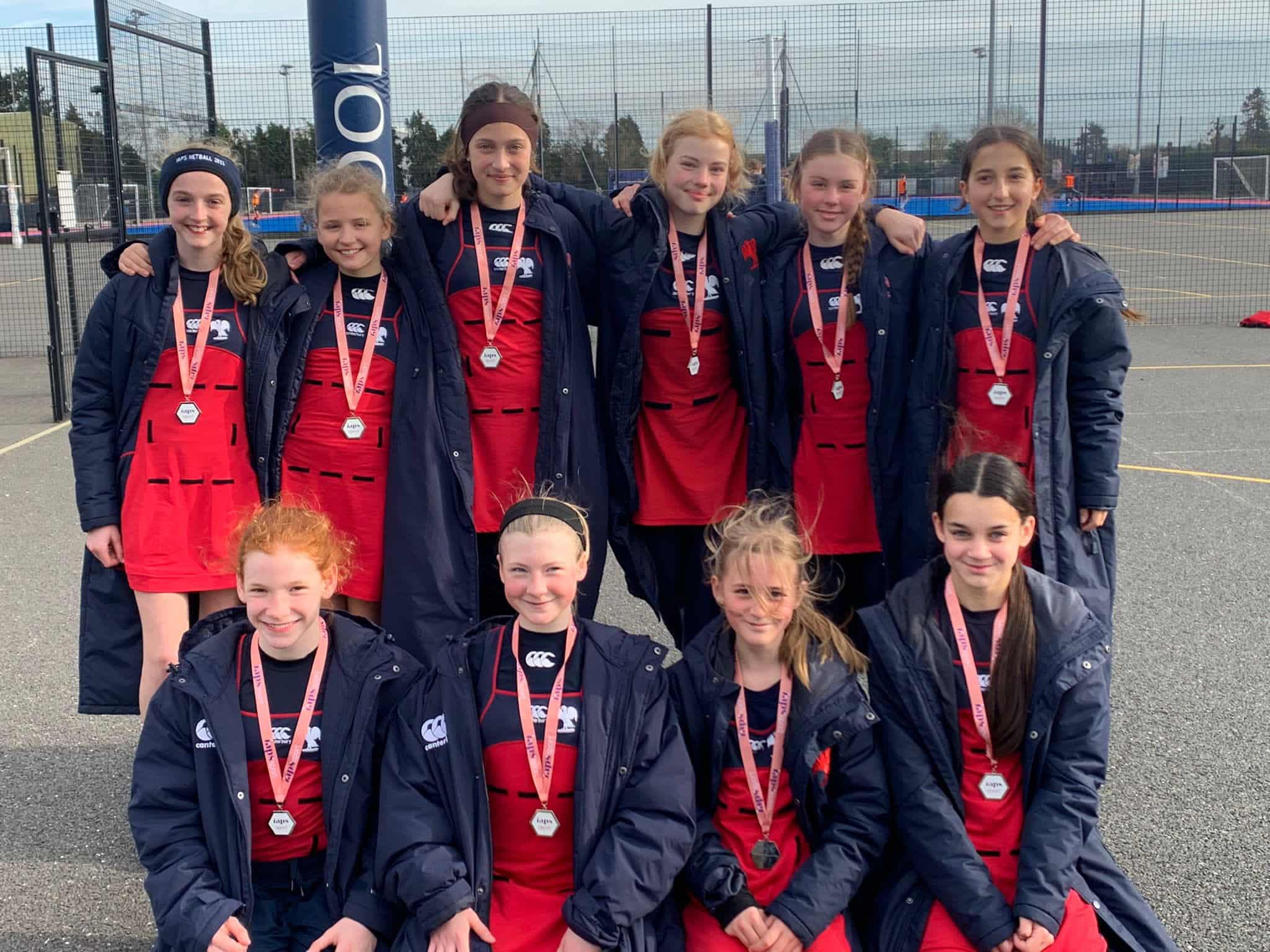 U12 IAPS Netball Finalists - Hurstpierpoint College