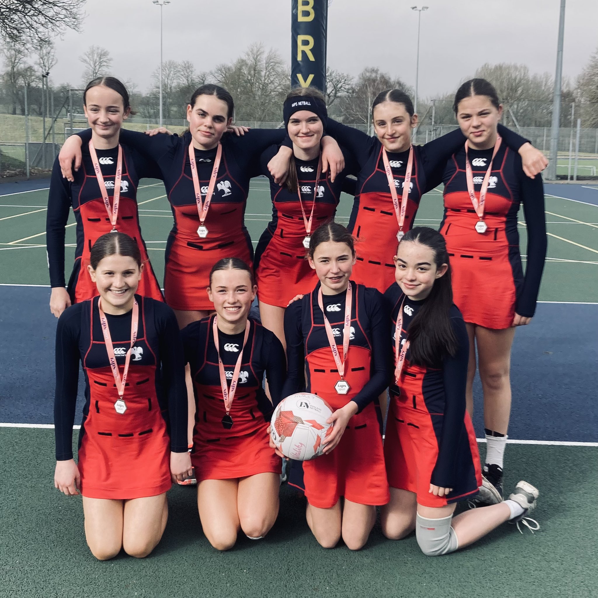 U13 IAPS Netball Finalists - Hurstpierpoint College