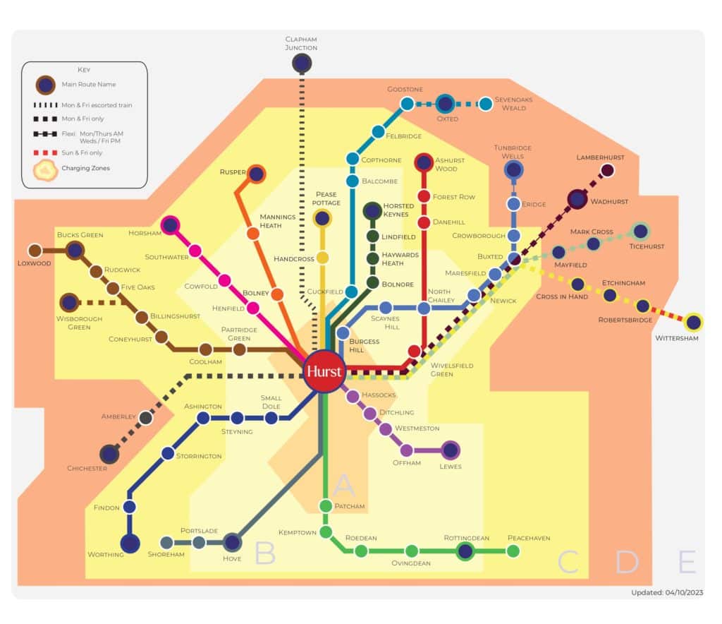 Hurstpierpoint College | About Hurst - Our Bus Routes